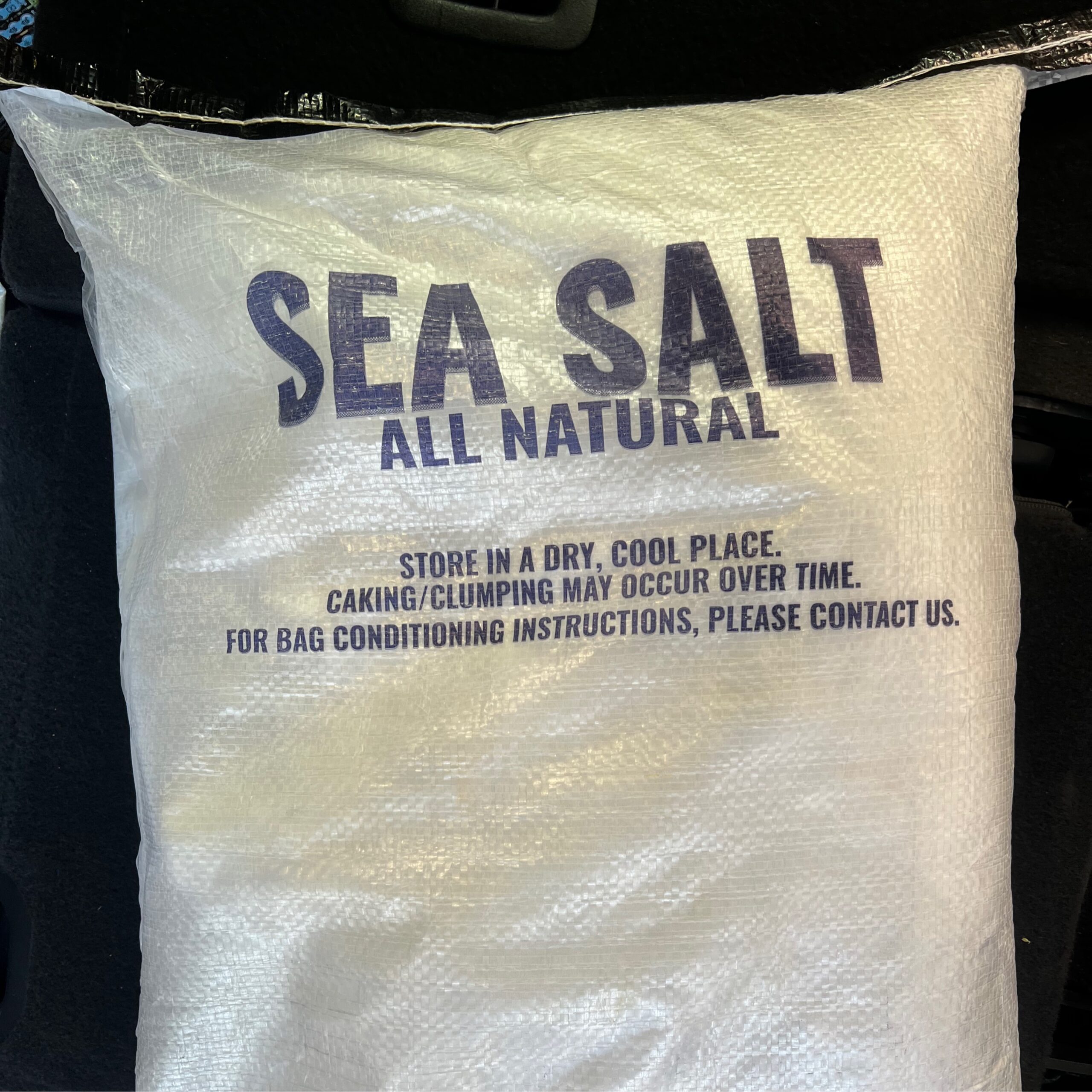 50 lb Bag of Sea Salt – TresRoses